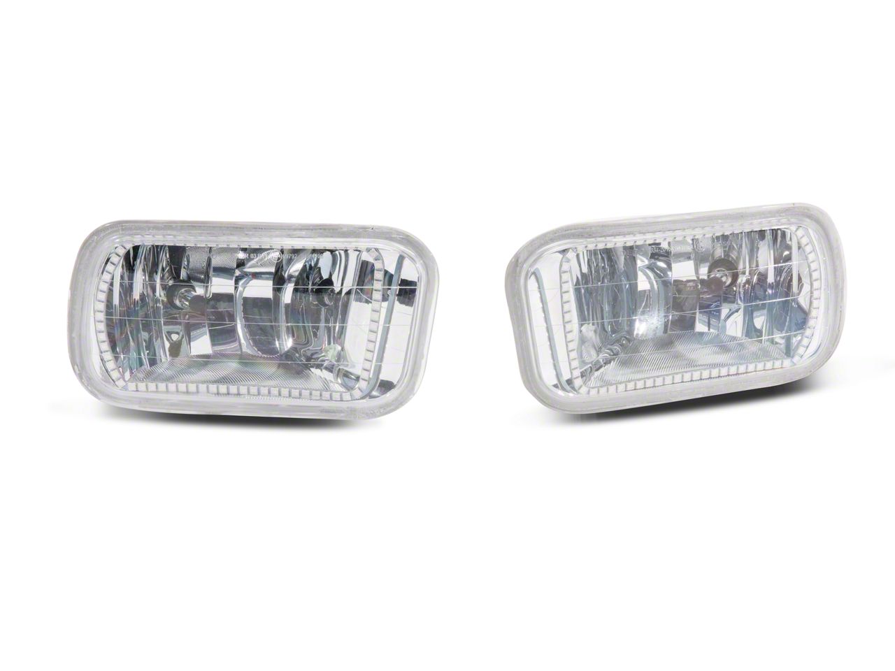 Oracle RAM Chrome Non-Vertical OE Style LED Halo Fog Lights R107003 (09 ...