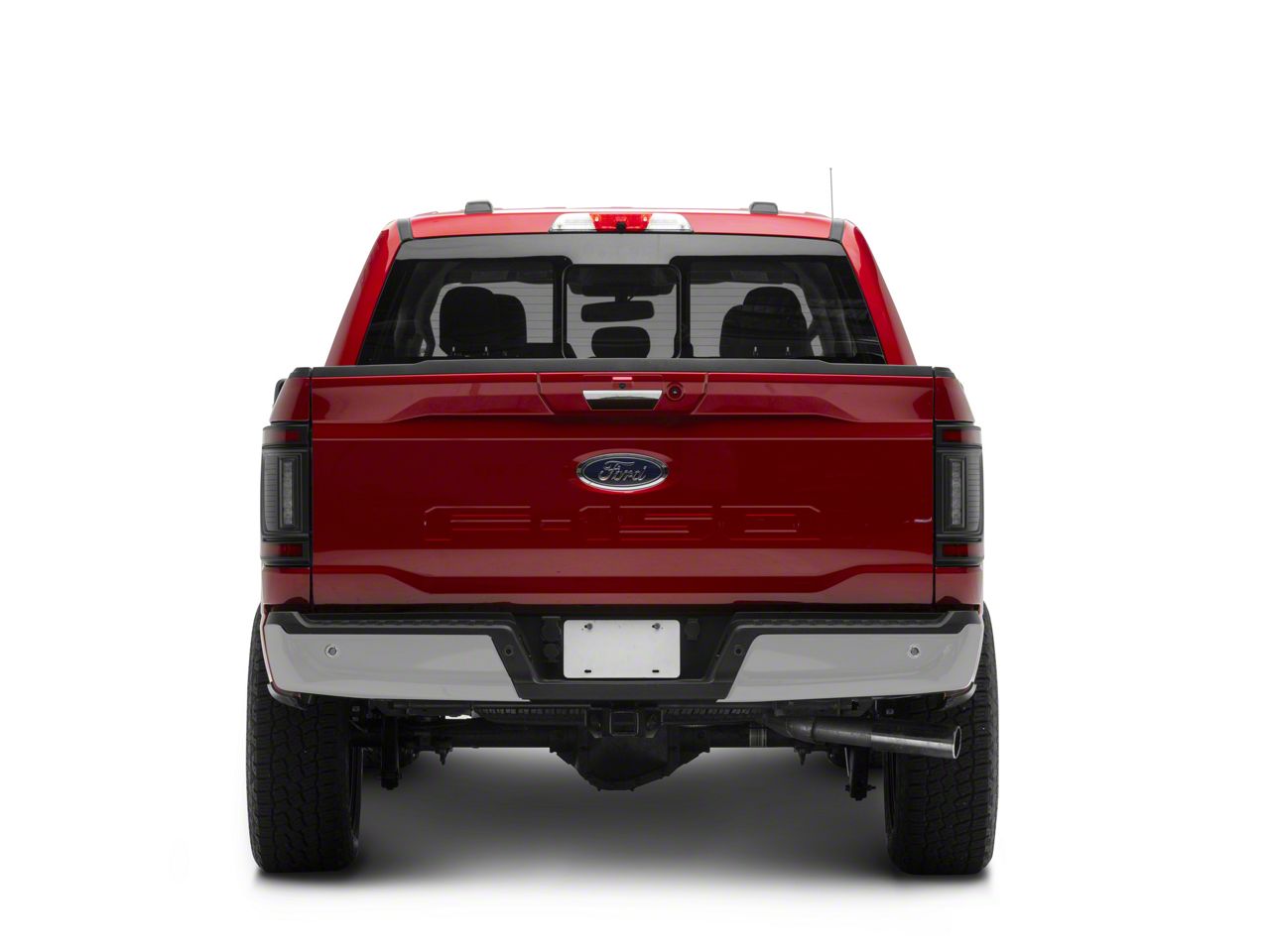 Oracle F-150 Flush Style LED Tail Lights; Black Housing; Clear Lens ...