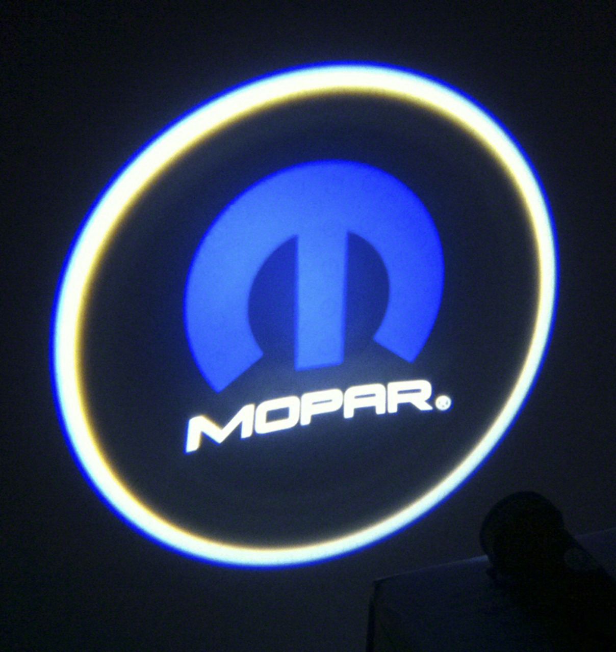 Oracle RAM 1500 LED Door Projectors; MOPAR Logo 3329-504 (02-22 RAM ...