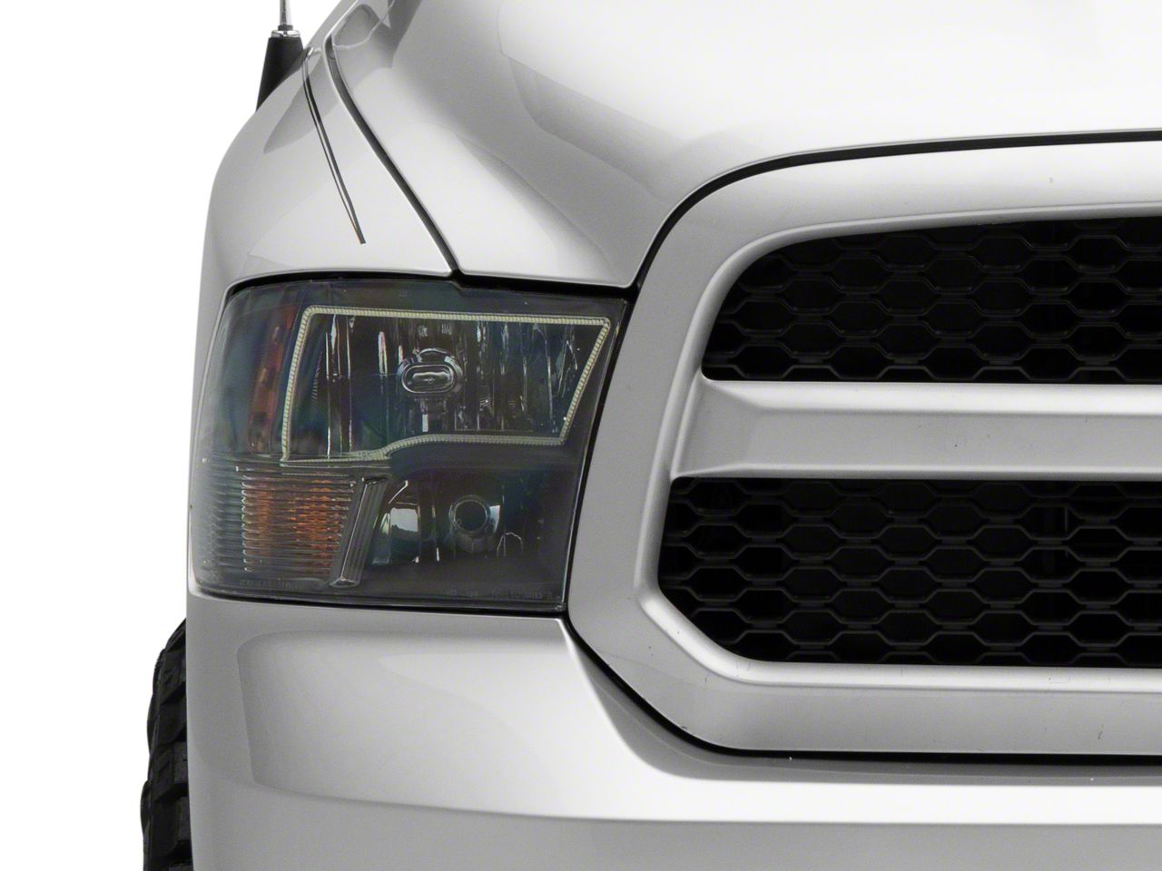 Oracle RAM 1500 Headlight Assembly; SMD Pre-Assembled Headlights, Black ...