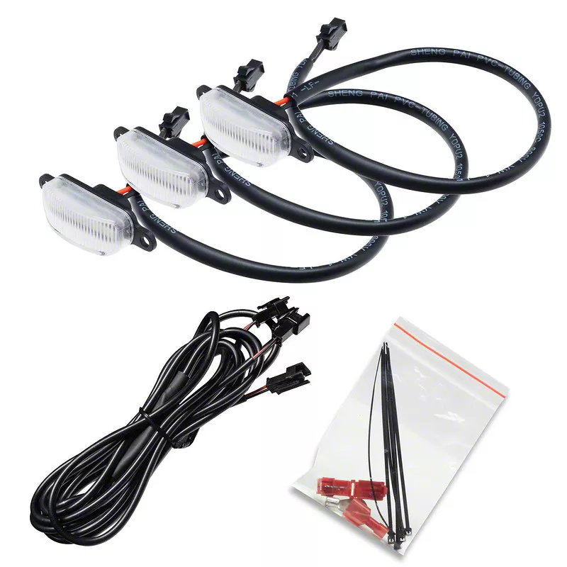 Oracle RAM 1500 Pre-Runner Style LED Grille Light Kit; Clear Lens 5889 ...