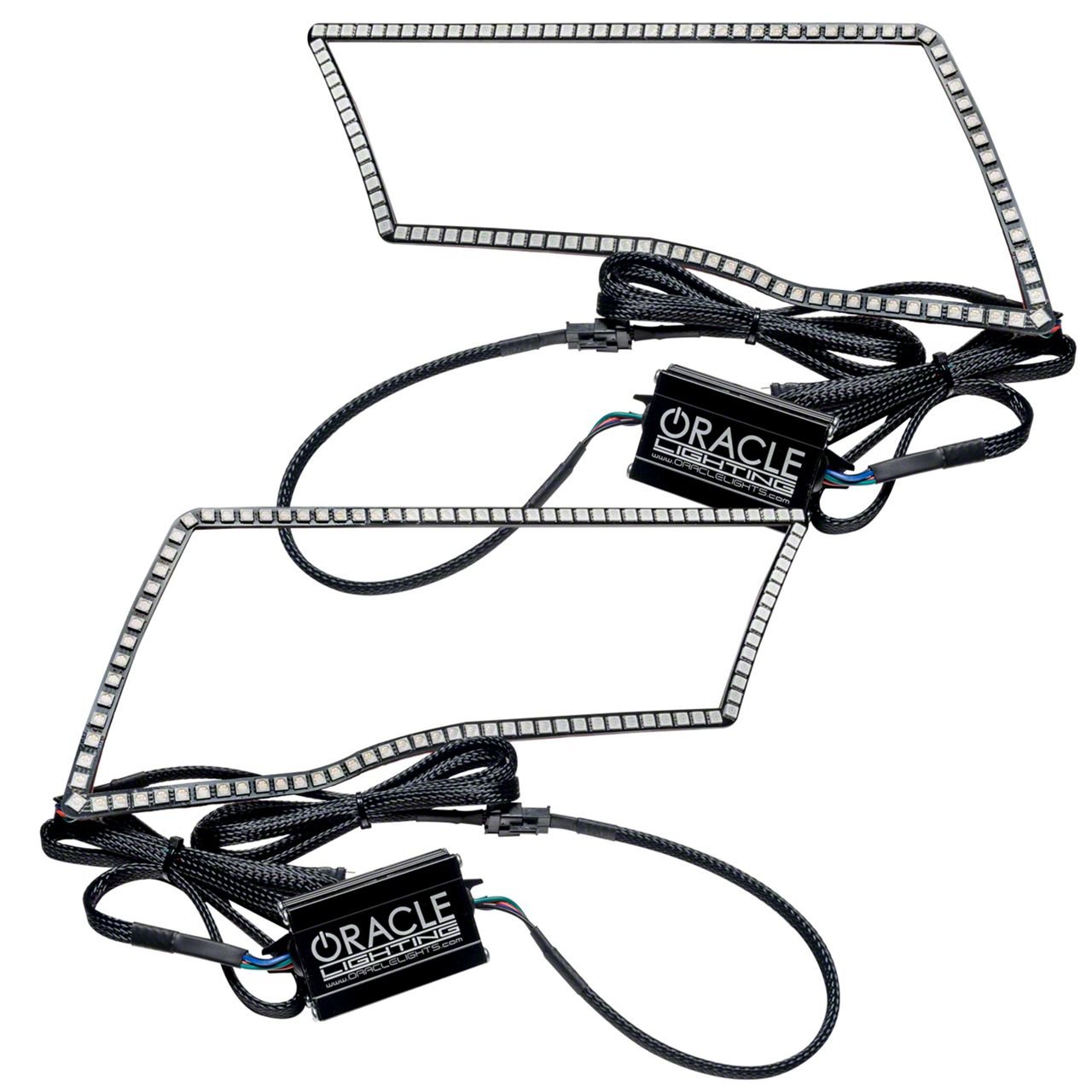 Oracle RAM 3500 LED Halo Headlight Conversion Kit; ColorSHIFT SHR22387 ...