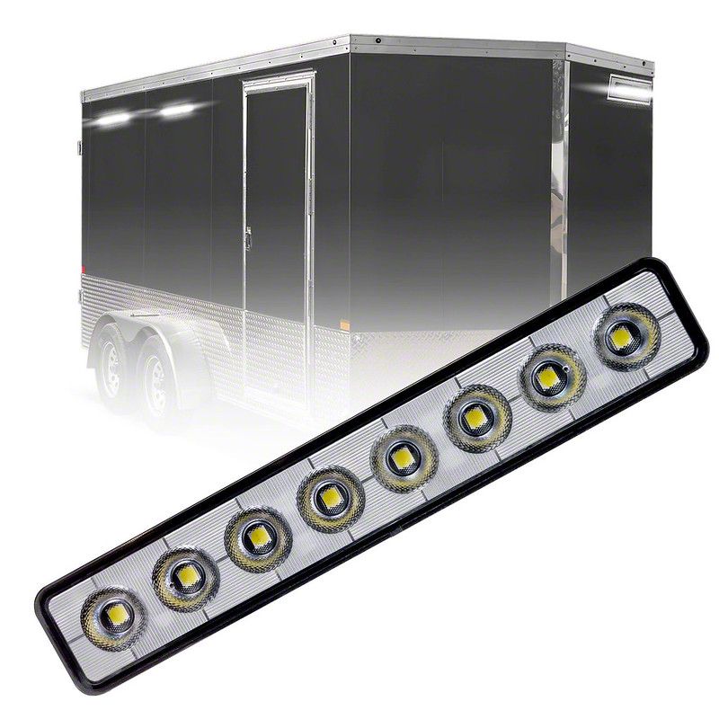 Oracle Silverado 2500 9.50-Inch Angled Flush Mount LED Scene Light Bar ...