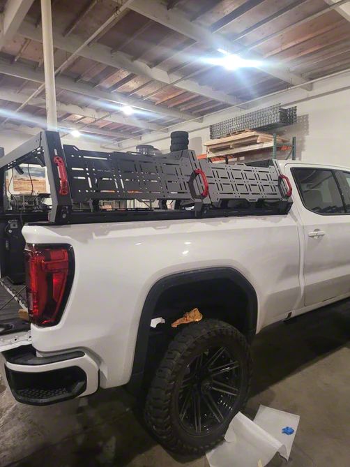 Overland Ruff Rax Sierra 1500 Bed Rack with Lighting 50004 (14-24 ...