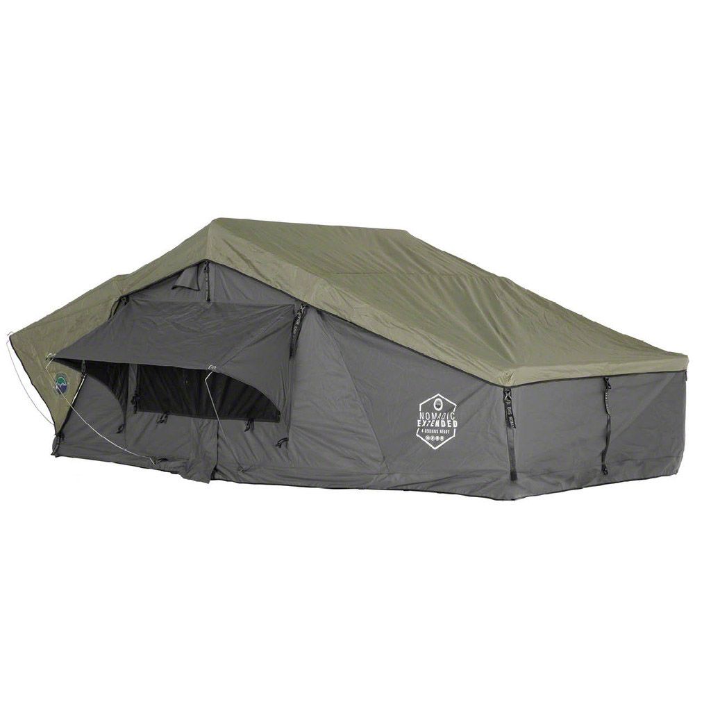 Overland Vehicle Systems F-150 Nomadic 4 Extended Roof Top Tent; Gray ...