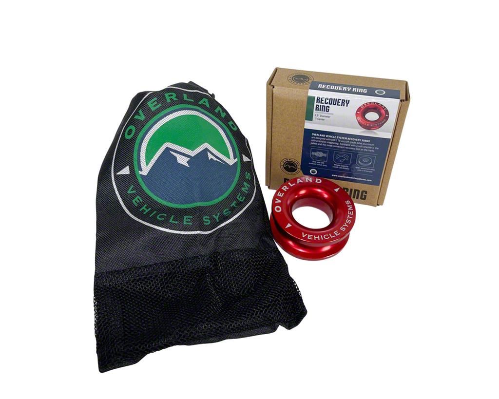 Overland Vehicle Systems Sierra 2500 2.50-Inch Recovery Ring; 10,000 lb ...
