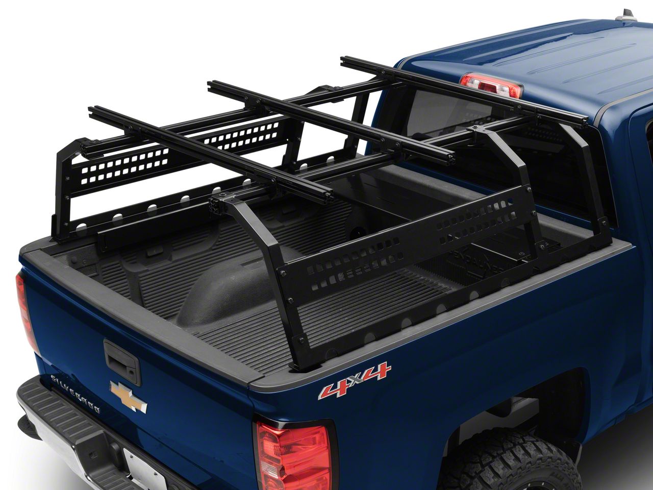 Overland Vehicle Systems Silverado 1500 Discovery Rack with Side Cargo ...