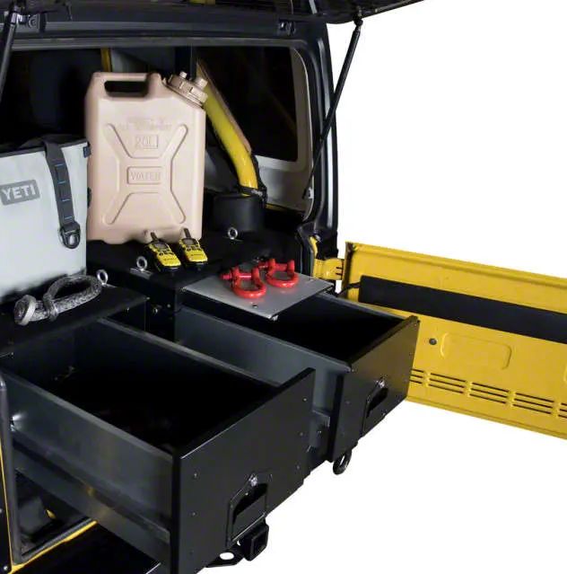 Overland Vehicle Systems Tahoe Cargo Box with Working Station Combo 22 ...
