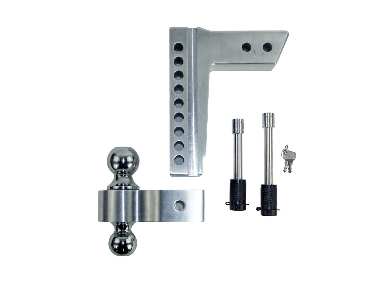 Pacbrake RAM 3500 2.50-Inch Receiver Hitch Adjustable Dual-Ball Mount ...