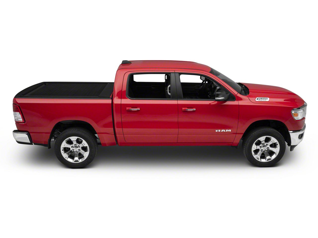 Pace Edwards RAM 1500 JackRabbit Retractable Bed Cover; Gloss Black ...