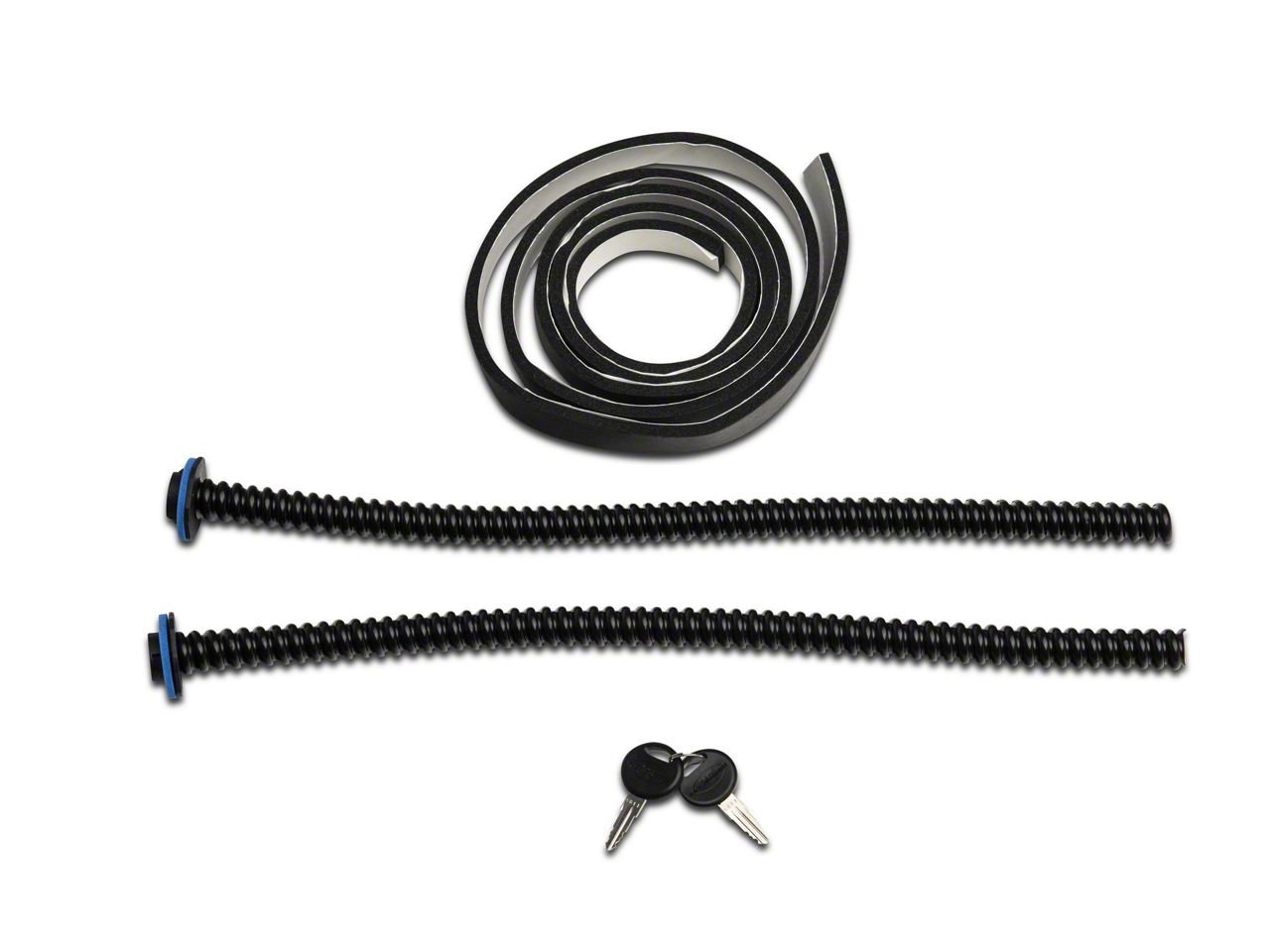 Pace Edwards RAM 1500 JackRabbit Retractable Bed Cover; Gloss Black ...