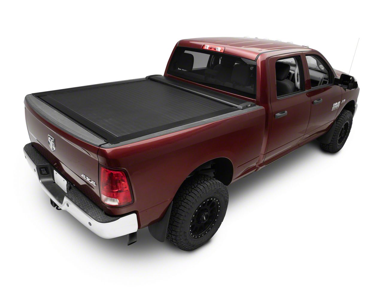 Pace Edwards RAM 2500 SwitchBlade Retractable Bed Cover; Gloss Black ...