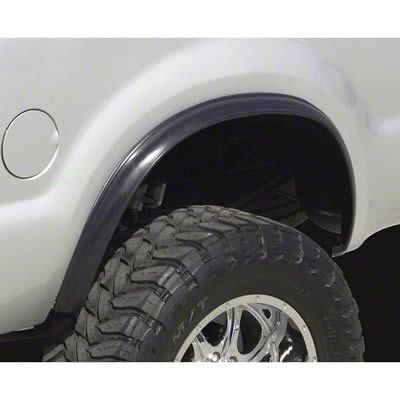 Silverado 1500 Flexy Flare Rubber Fender Extensions; Full Coverage ...