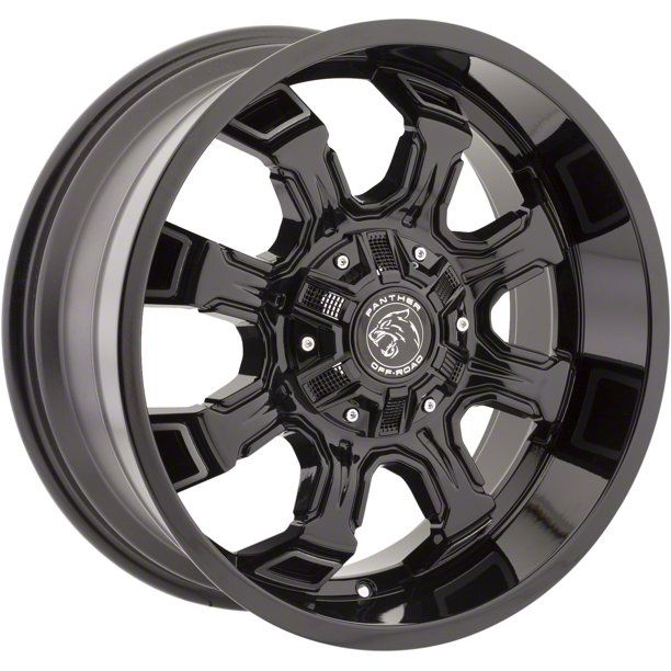 Panther Off Road RAM 1500 579 Gloss Black Machined 5-Lug Wheel; 20x9 ...