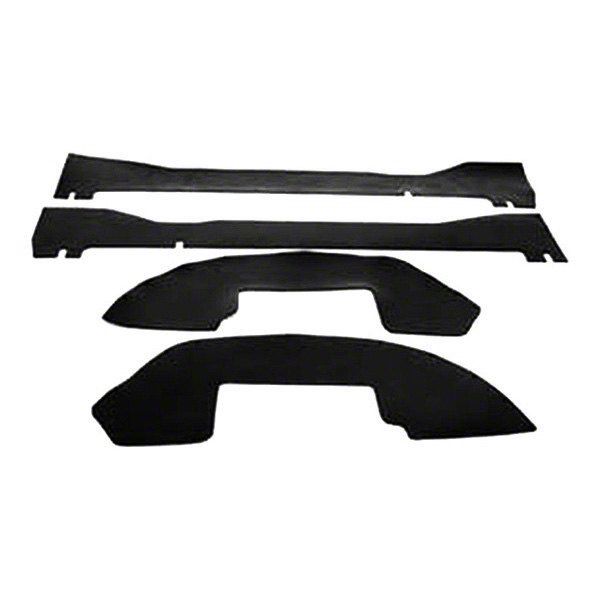 Performance Accessories F-150 Gap Guards; Black Polyurethane PA6742 (04 ...