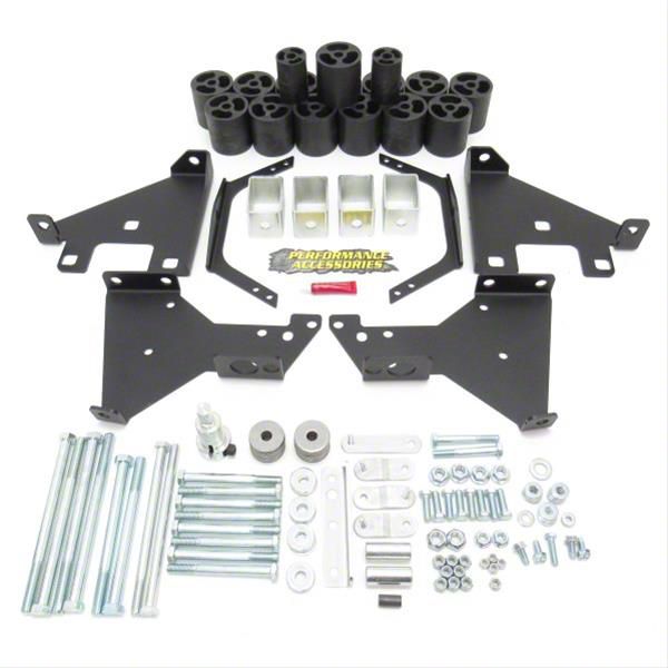 Performance Accessories Sierra 1500 3-Inch Body Lift Kit PA10303 (14-15 ...