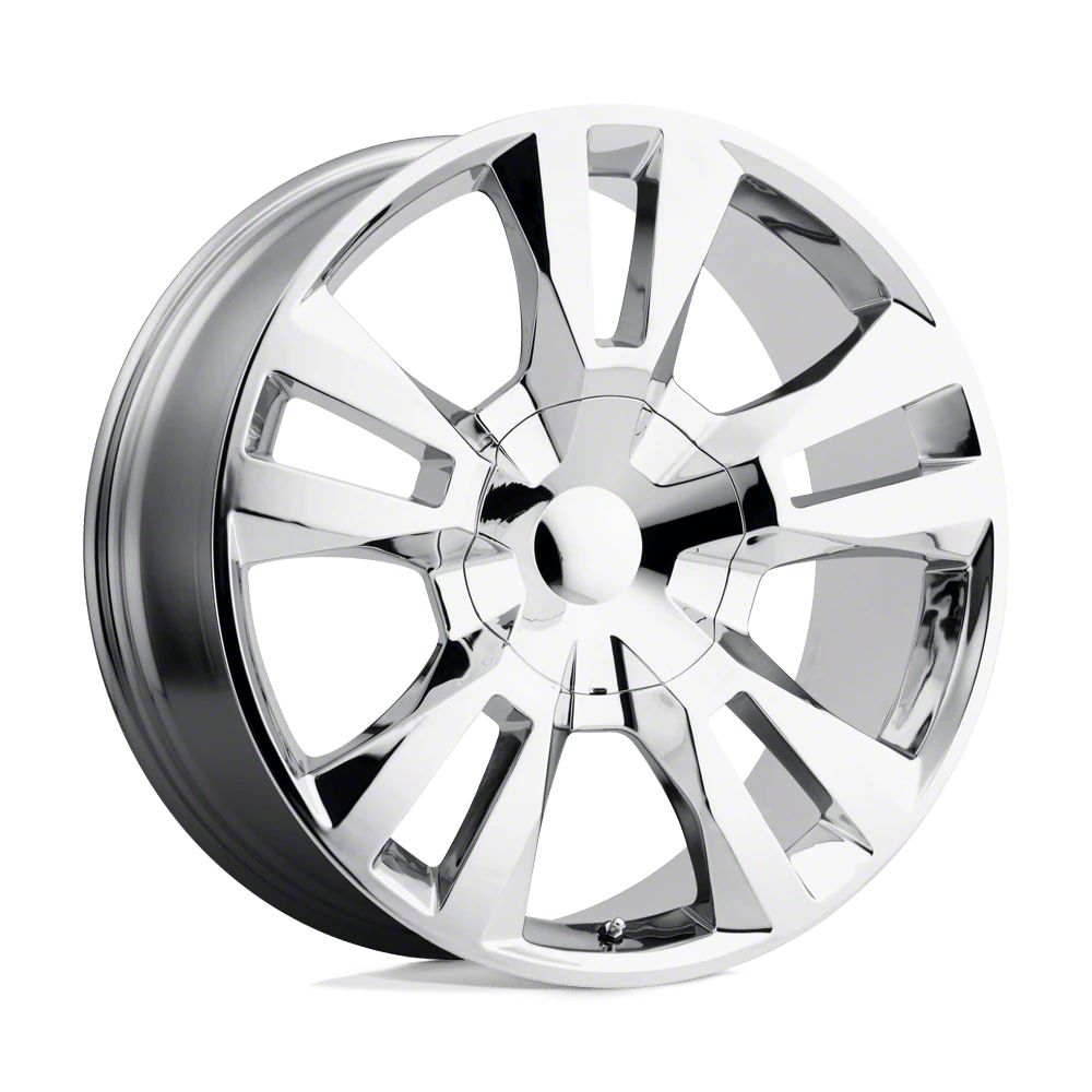 Silverado 1500 PR188 Chrome 6-Lug Wheel; 20x9; 24mm Offset (07-13 ...