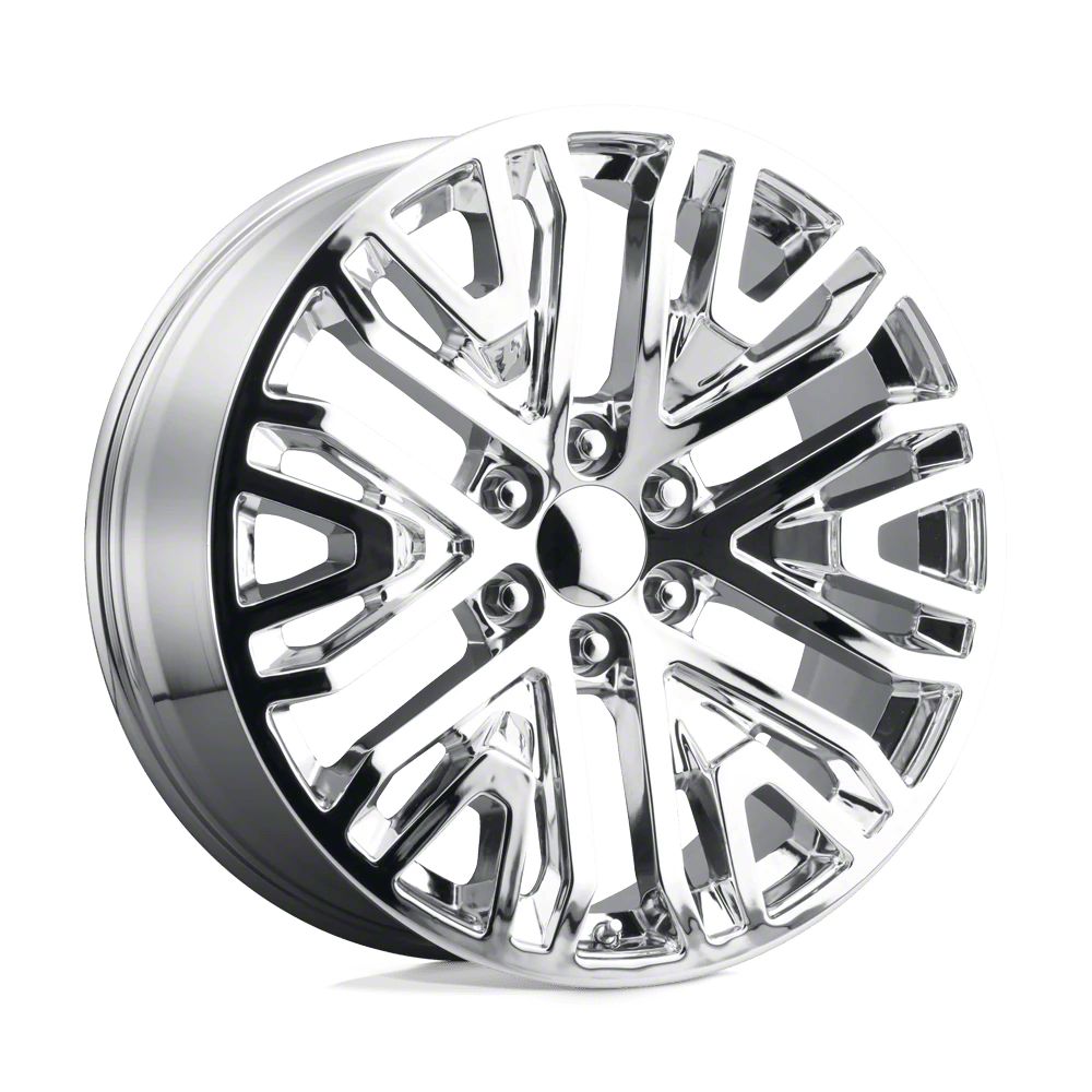 Silverado 1500 PR197 Chrome 6-Lug Wheel; 20x9; 24mm Offset (07-13 ...