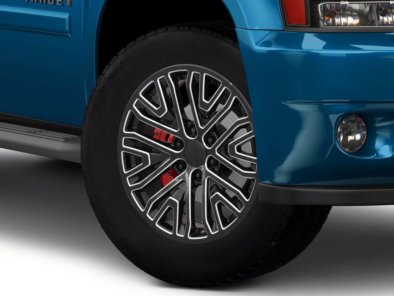 Performance Replicas Silverado 1500 PR197 Gloss Black Milled 6-Lug ...