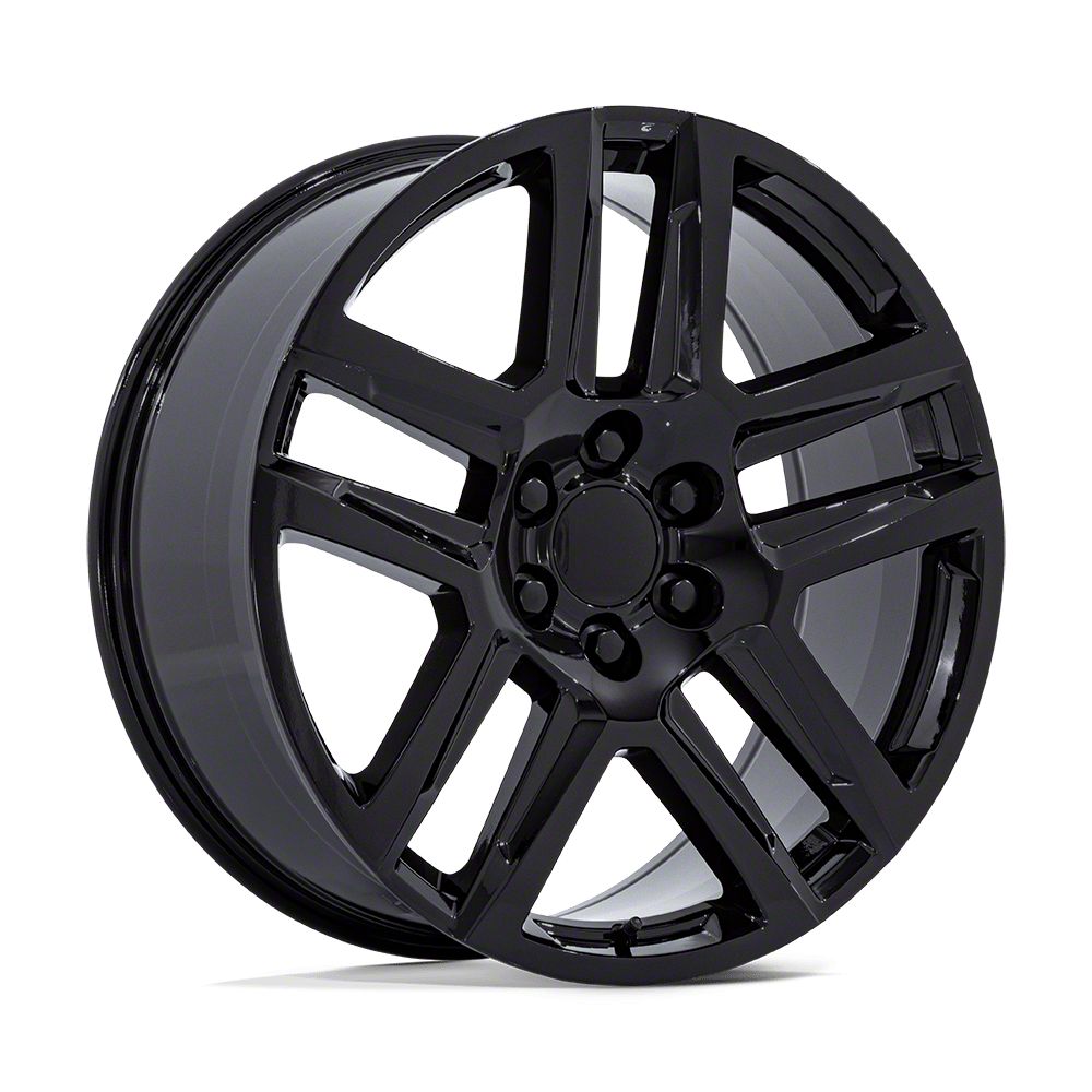 Performance Replicas Yukon PR203 Gloss Black 6-Lug Wheel; 22x9; 28mm ...