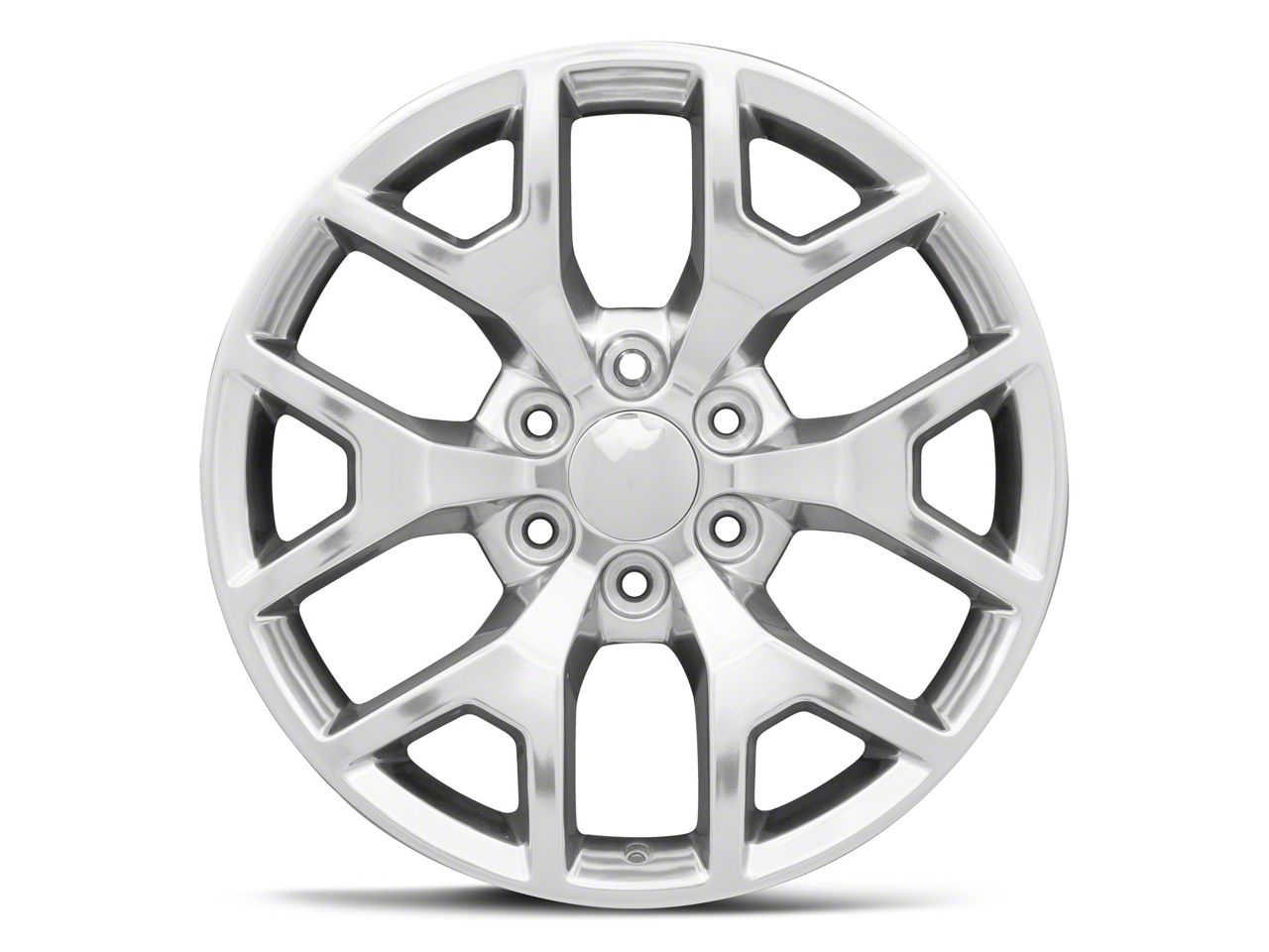 Sierra 1500 PR169 Polished 6-Lug Wheel; 20x9; 27mm Offset (14-18 Sierra ...