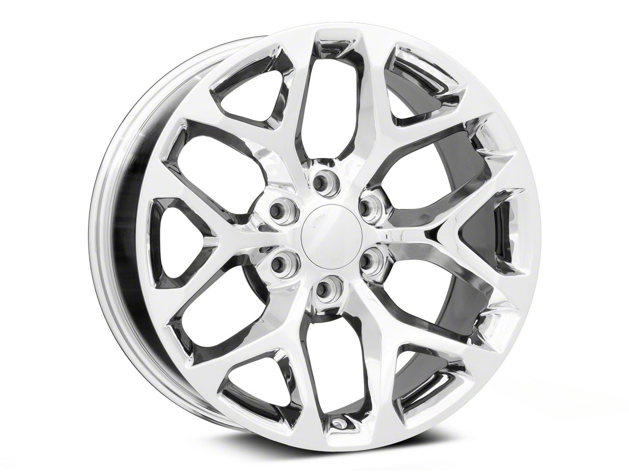 Sierra 1500 PR176 Chrome 6-Lug Wheel; 20x9; 24mm Offset (14-18 Sierra ...