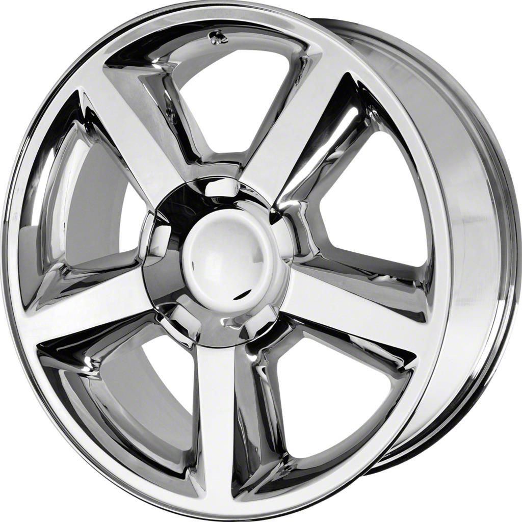 Silverado 1500 PR131 Chrome 6-Lug Wheel; 20x8.5; 31mm Offset (14-18 ...