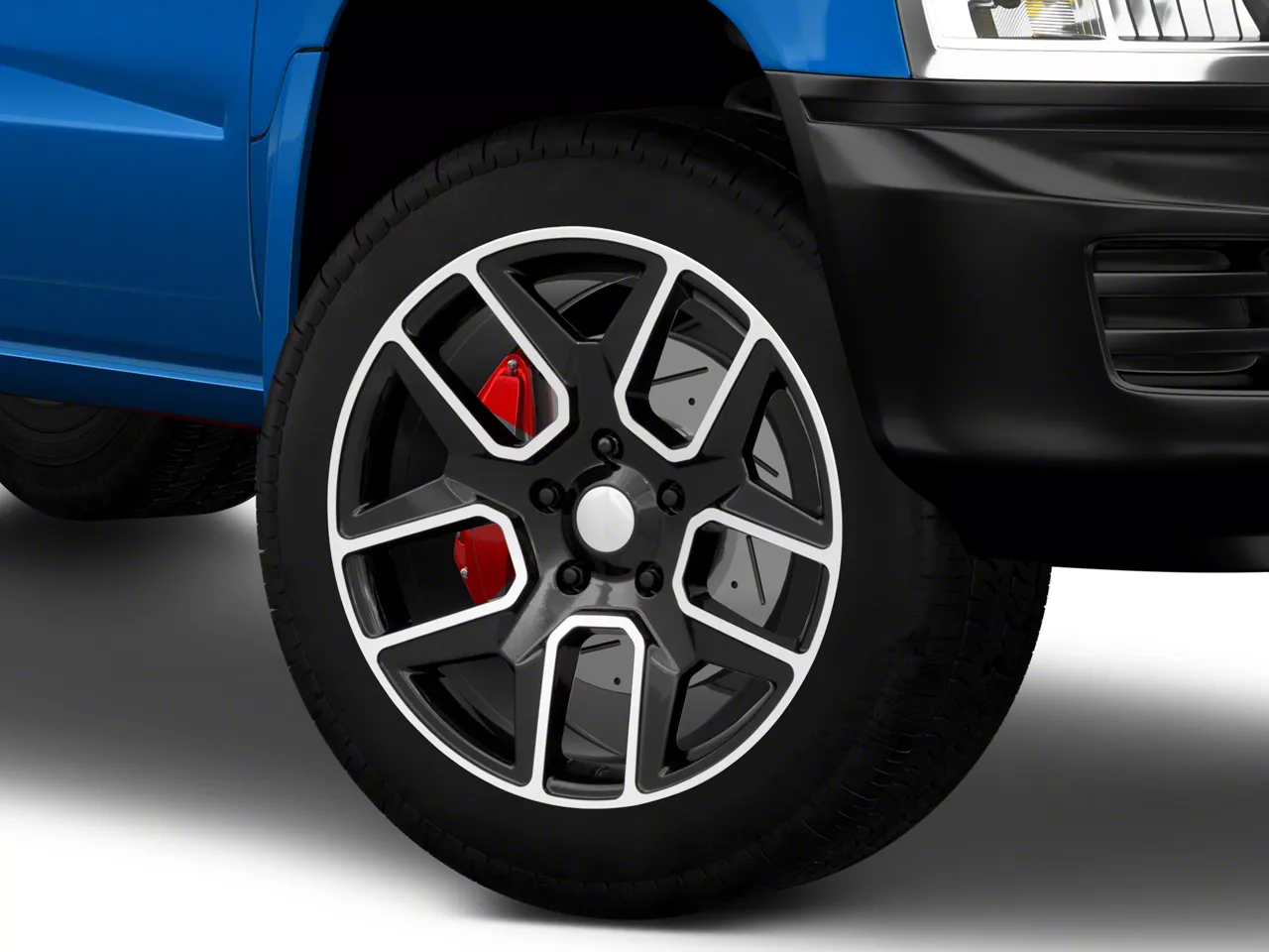 Performance Replicas RAM 1500 Night Edition Style Gloss Black Machined ...