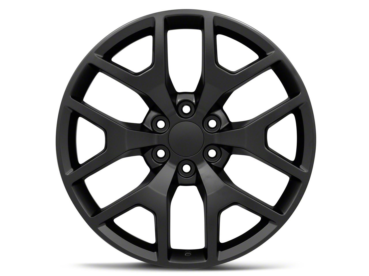 Silverado 1500 PR169 Matte Black 6-Lug Wheel; 20x9; 27mm Offset (99-06 ...