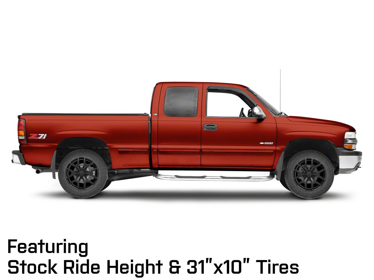 Performance Replicas Silverado 1500 PR169 Matte Black 6-Lug Wheel; 20x9 ...