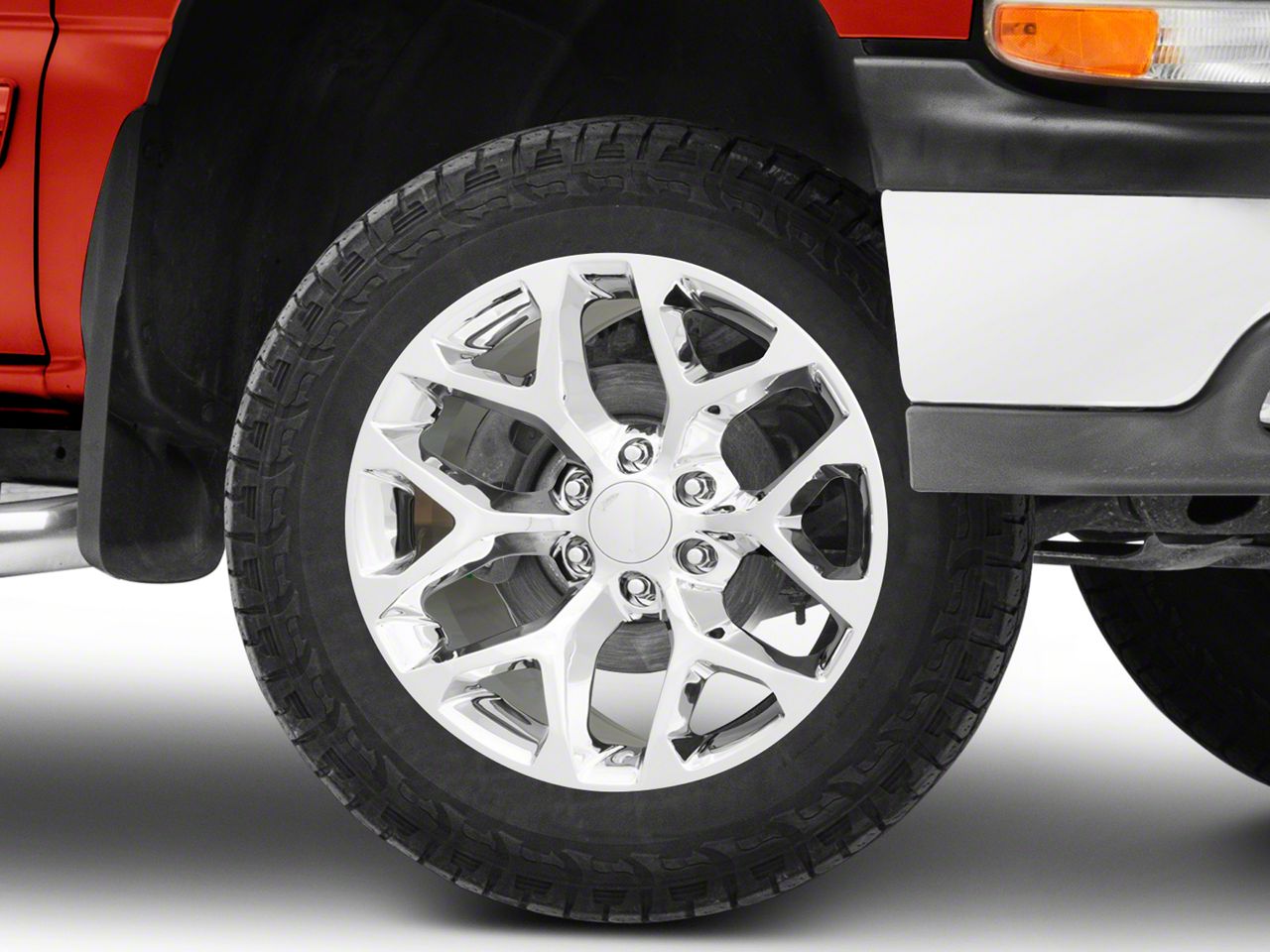 Silverado 1500 PR176 Chrome 6-Lug Wheel; 20x9; 24mm Offset (99-06 ...