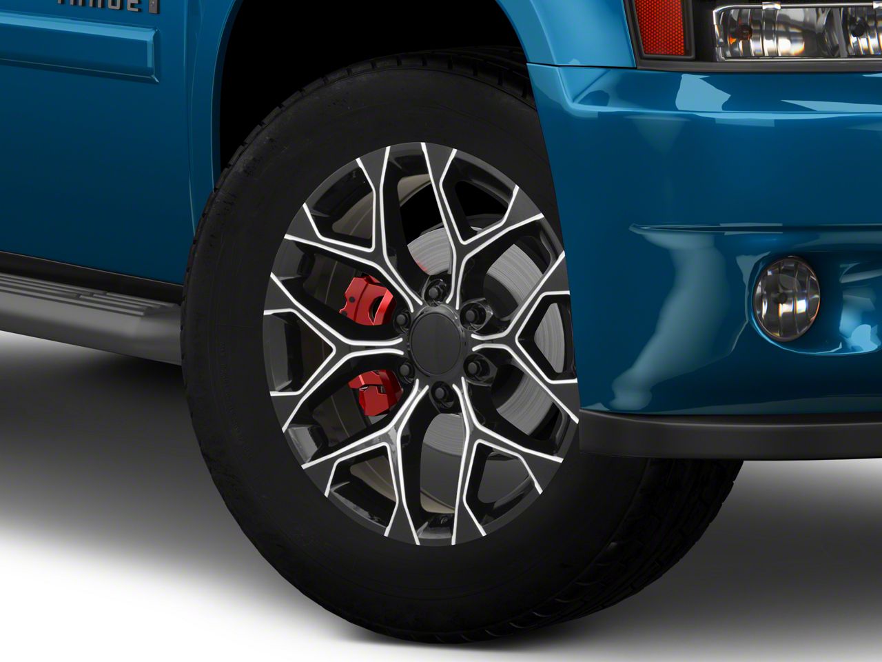 Performance Replicas Silverado 1500 PR176 Gloss Black Milled 6-Lug ...