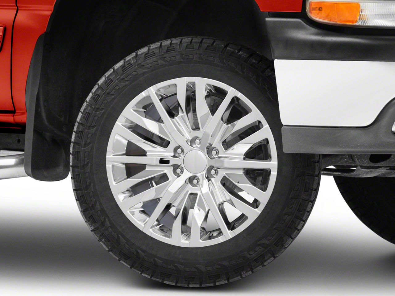 Silverado 1500 PR198 Chrome 6-Lug Wheel; 20x9; 24mm Offset (99-06 ...