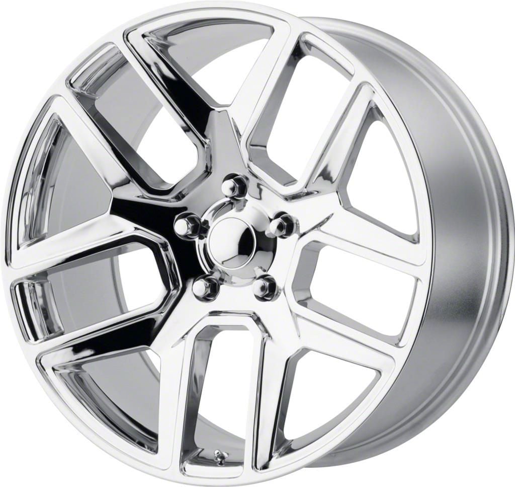 RAM 1500 Viper Style Chrome 6-Lug Wheel; 22x10; 25mm Offset (19-26 RAM ...
