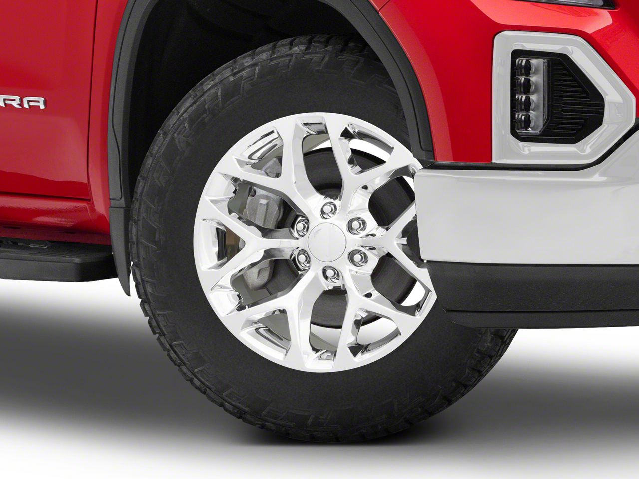 Sierra 1500 PR176 Chrome 6-Lug Wheel; 20x9; 24mm Offset (19-25 Sierra ...