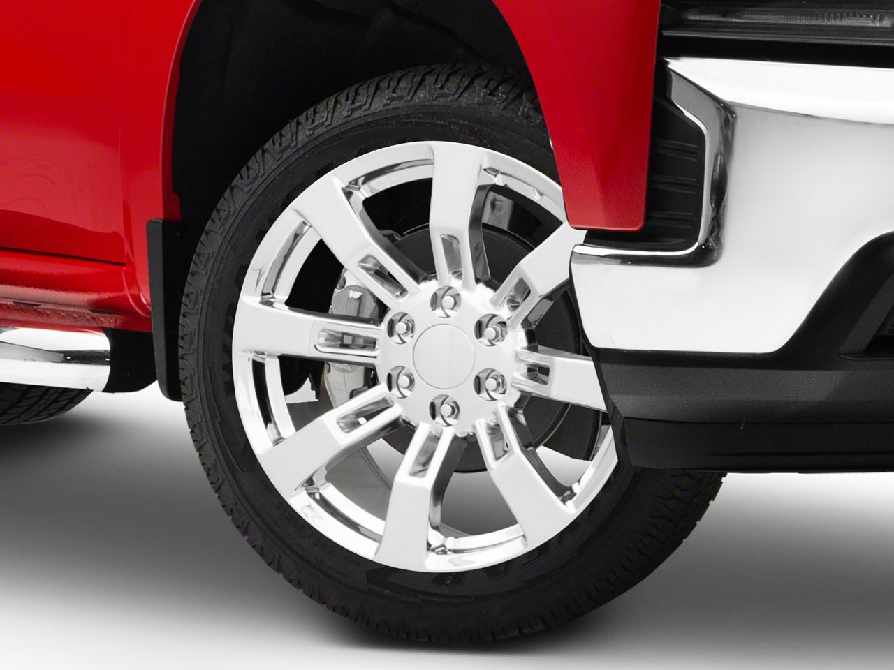 Performance Replicas Silverado 1500 PR144 Chrome 6-Lug Wheel; 24x10 ...