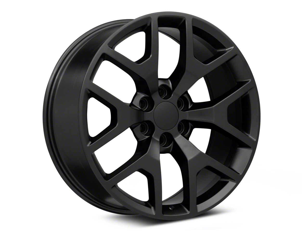 Silverado 1500 PR169 Matte Black 6-Lug Wheel; 20x9; 27mm Offset (19-25 ...