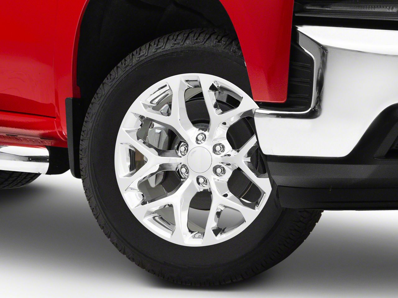 Silverado 1500 PR176 Chrome 6-Lug Wheel; 20x9; 24mm Offset (19-24 ...
