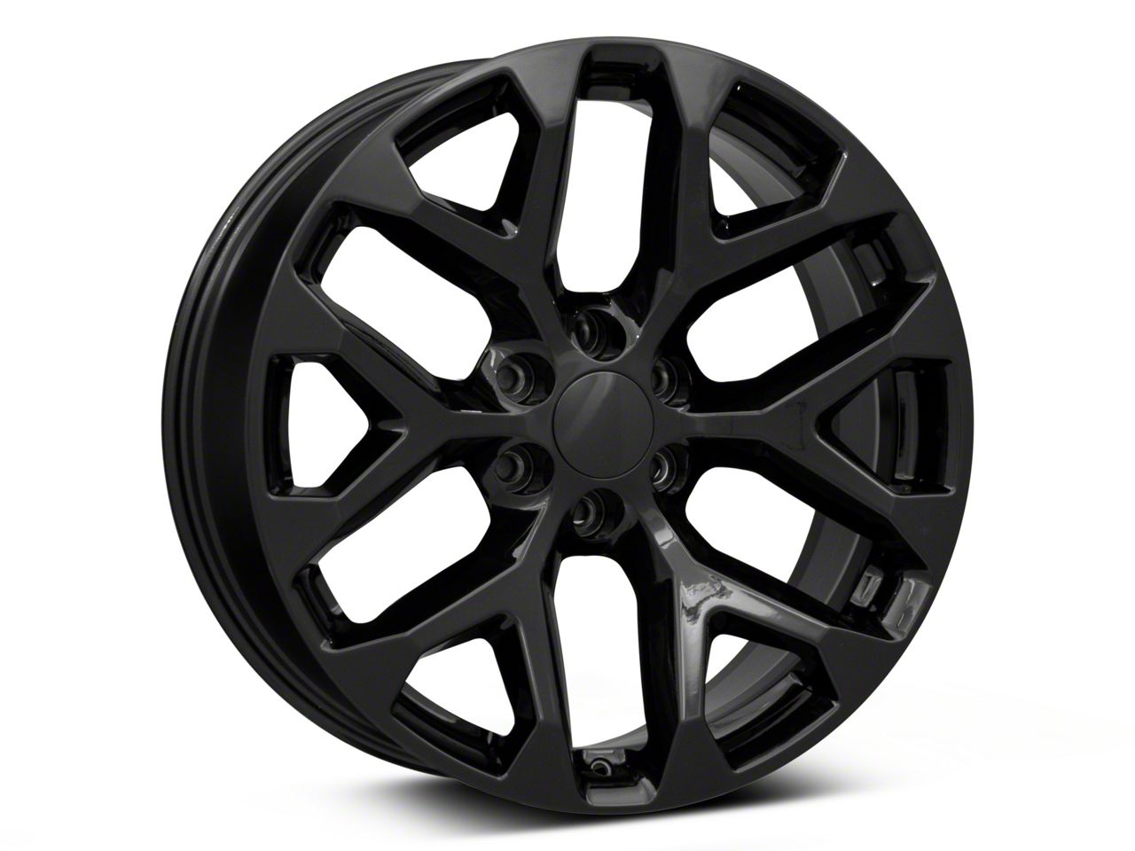 Silverado 1500 PR177 Gloss Black 6-Lug Wheel; 20x9; 24mm Offset (19-25 ...