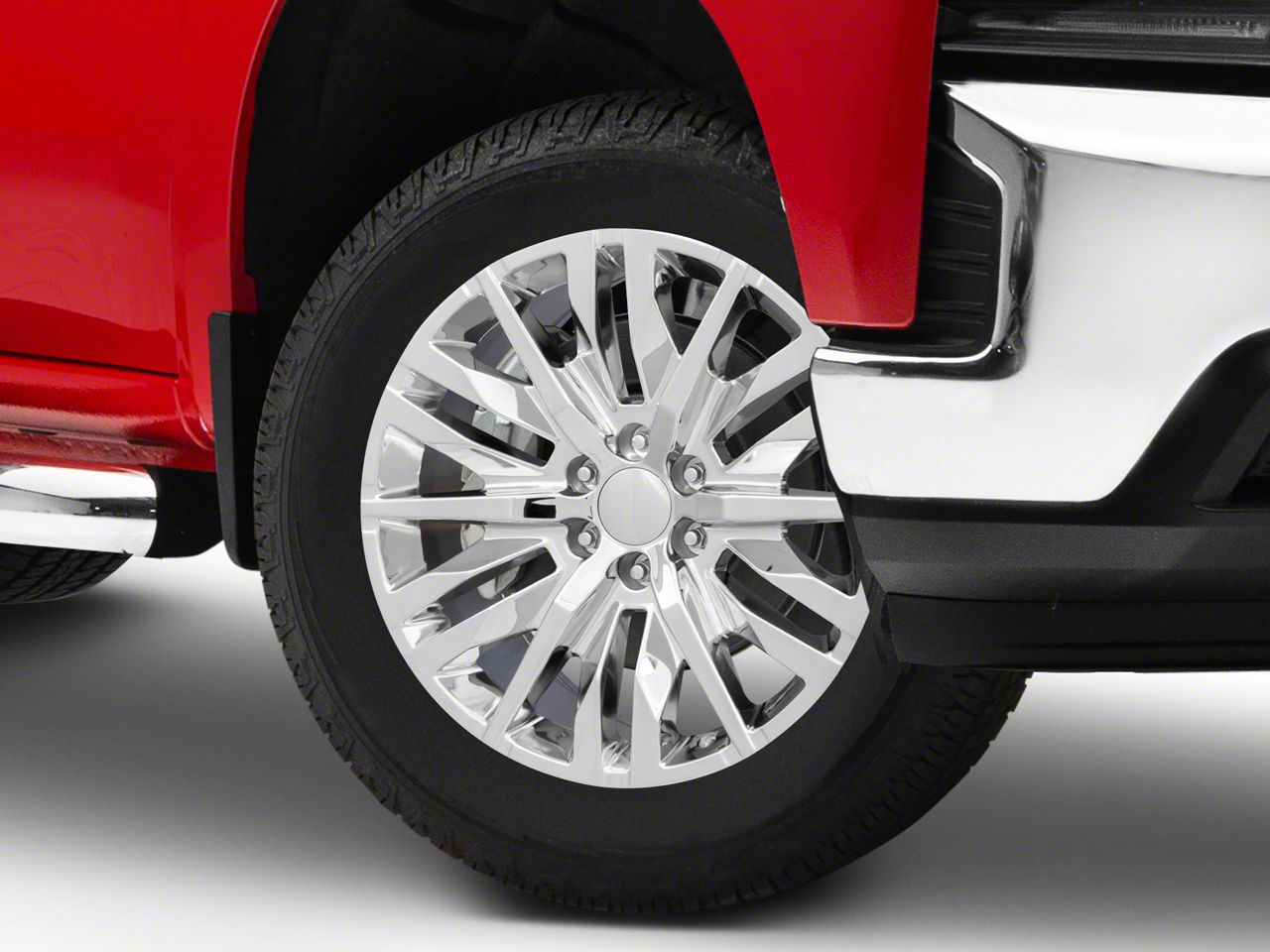 Silverado 1500 PR198 Chrome 6-Lug Wheel; 20x9; 24mm Offset (19-26 ...