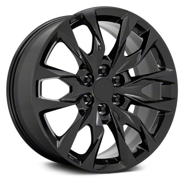 Performance Replicas Silverado 1500 PR210 Gloss Black 6-Lug Wheel ...