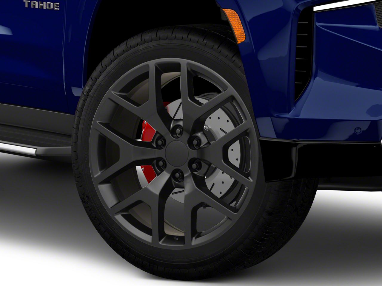 Tahoe PR169 Matte Black 6-Lug Wheel; 22x9; 28mm Offset (21-26 Tahoe ...