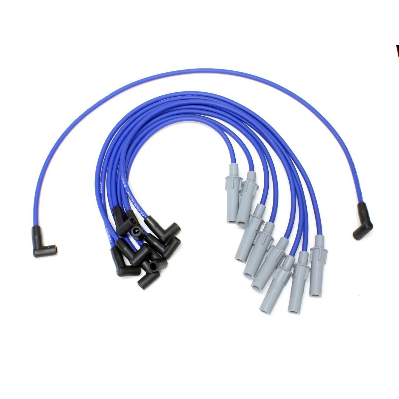 PerTronix Dakota Flame-Thrower Spark Plug Wires; Blue 808332 (92-03 5 ...