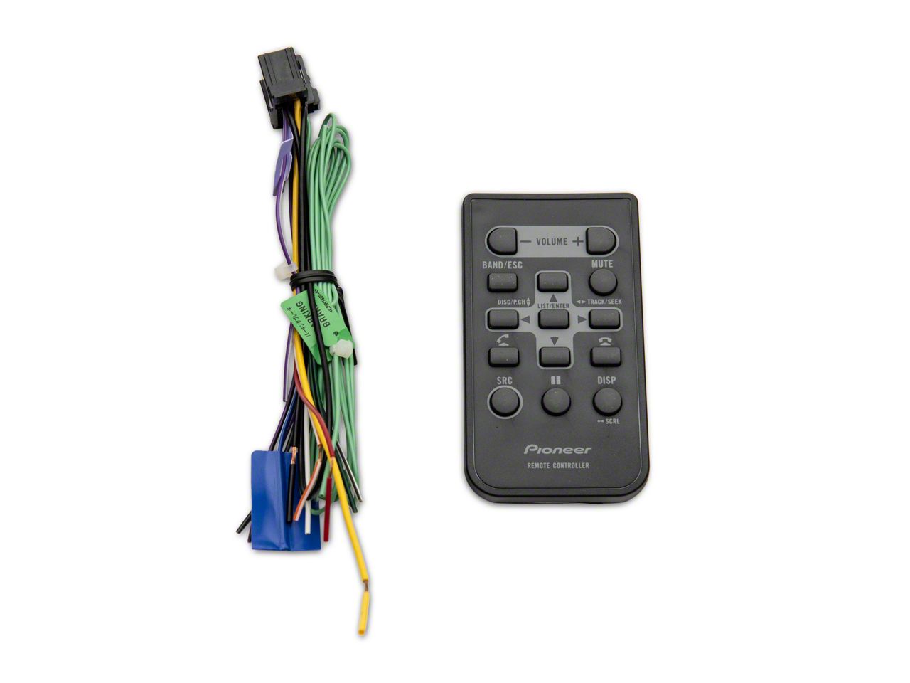 Pioneer RAM Double Din Bluetooth Multimedia Receiver w/ Integrated ...