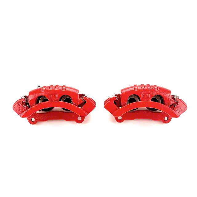 PowerStop RAM 1500 Performance Rear Brake Calipers; Red R102801 (02-18 ...