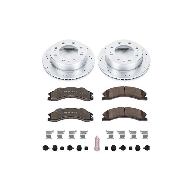 PowerStop Silverado 3500 Z36 Extreme Truck and Tow 8-Lug Brake Rotor ...