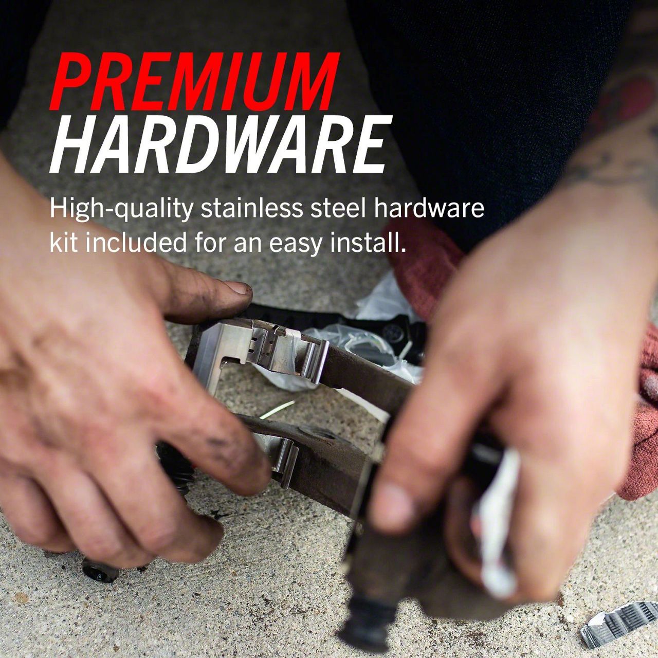 PowerStop F-150 Z36 Extreme Truck and Tow 6-Lug Brake Rotor and Pad Kit ...