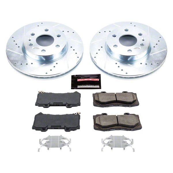 PowerStop Canyon Z36 Extreme Truck and Tow 6-Lug Brake Rotor and Pad ...