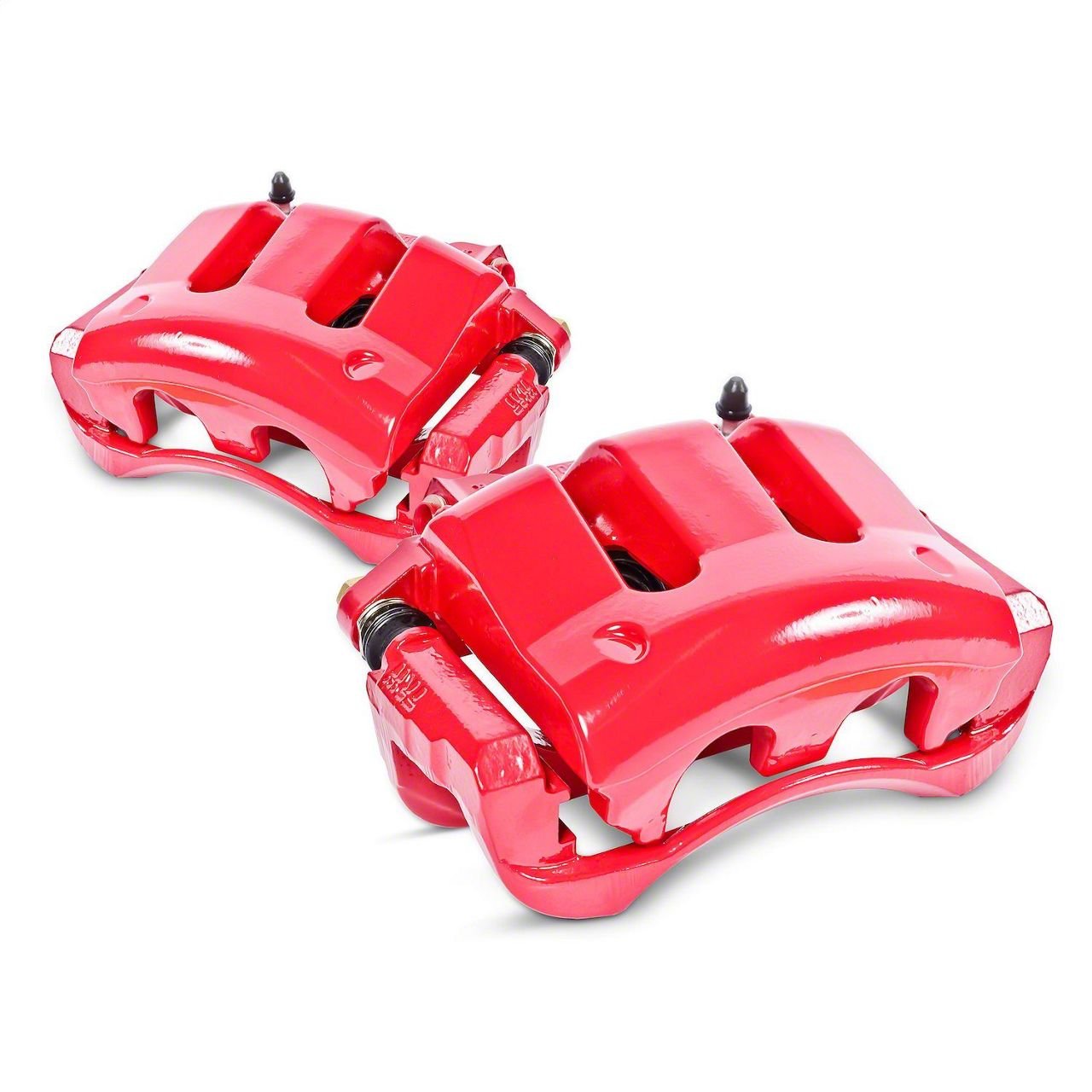 PowerStop F-250 Super Duty Performance Rear Brake Calipers; Red S5472 ...