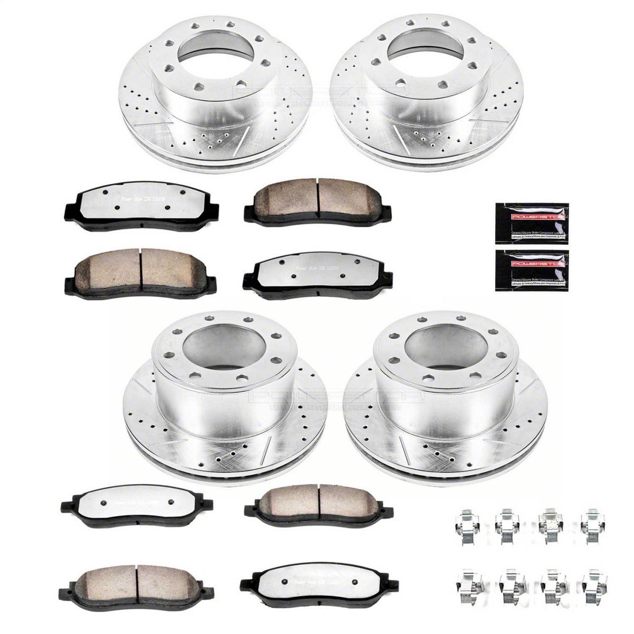 PowerStop F-250 Super Duty Z36 Extreme Truck and Tow 8-Lug Brake Rotor ...